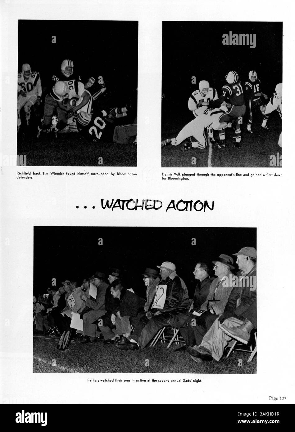 The 1963 Bloomington High Yearbook captures student activities ...
