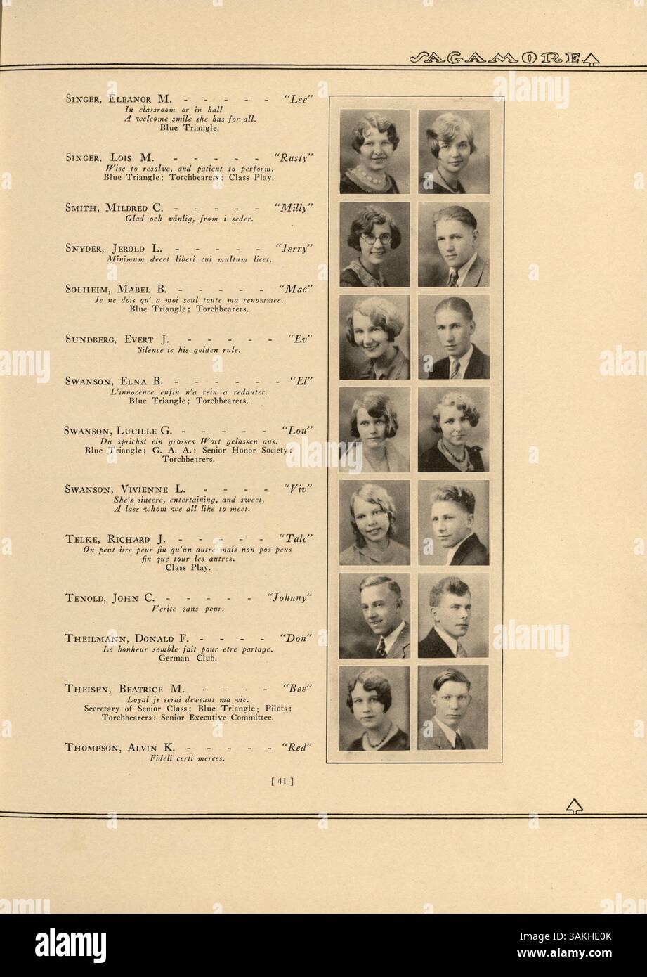 This yearbook from 1929 captures the key events, clubs, and student ...