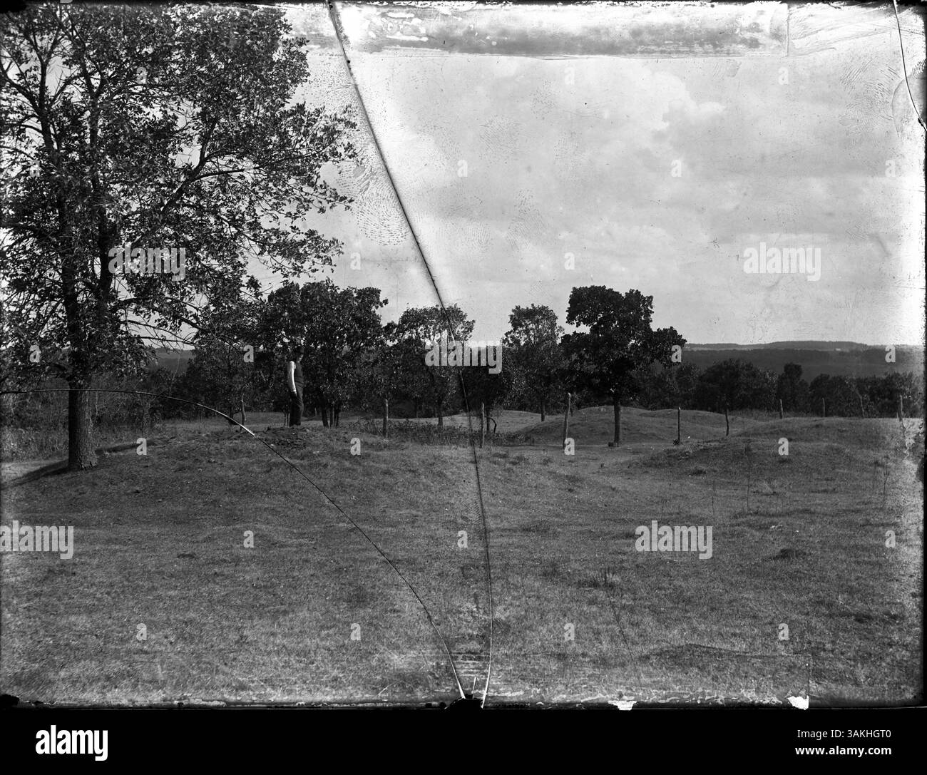 Indian mounds in Bloomington are an archaeological site of historical ...
