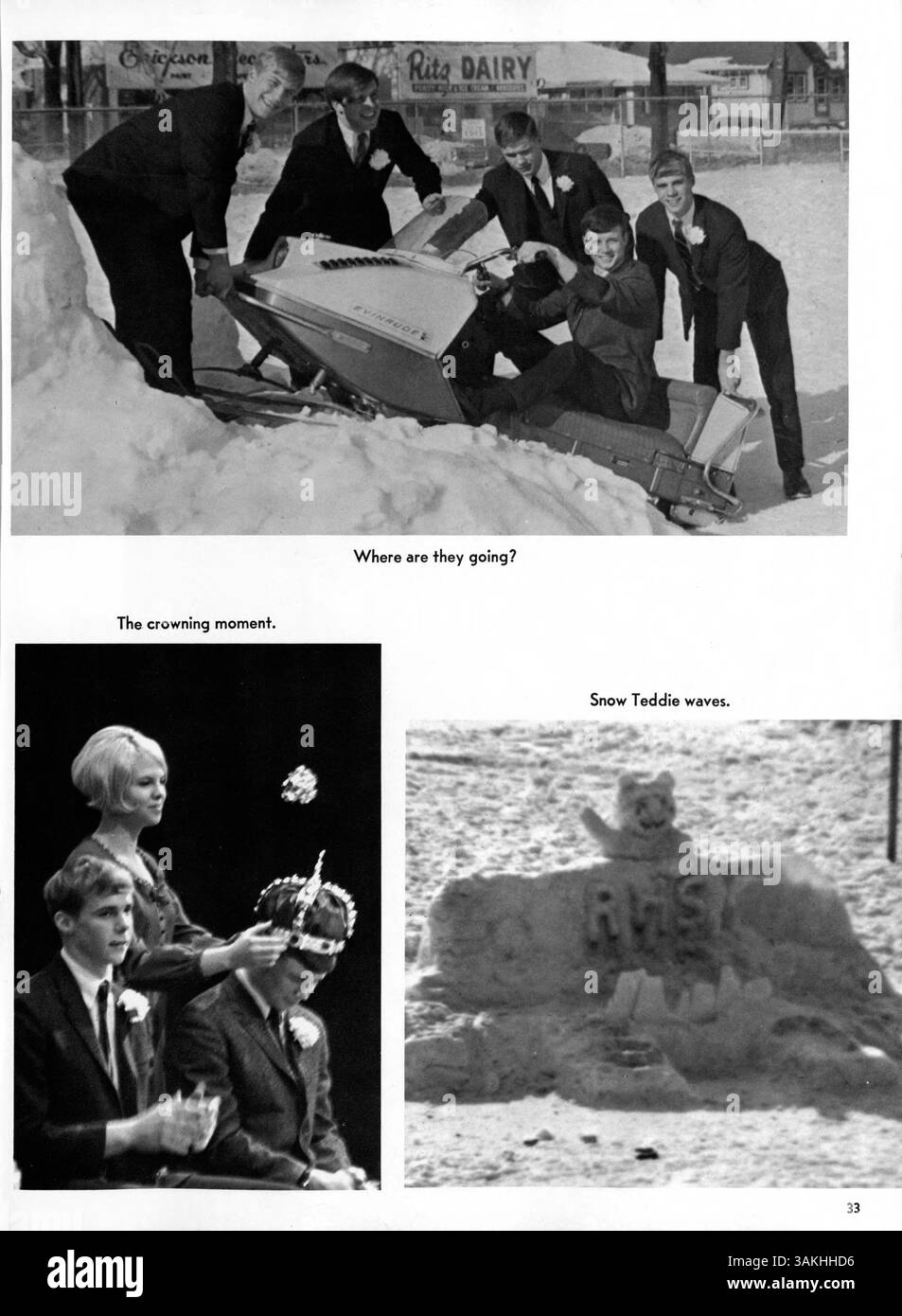 This yearbook, from Roosevelt High School in 1967, highlights the key ...