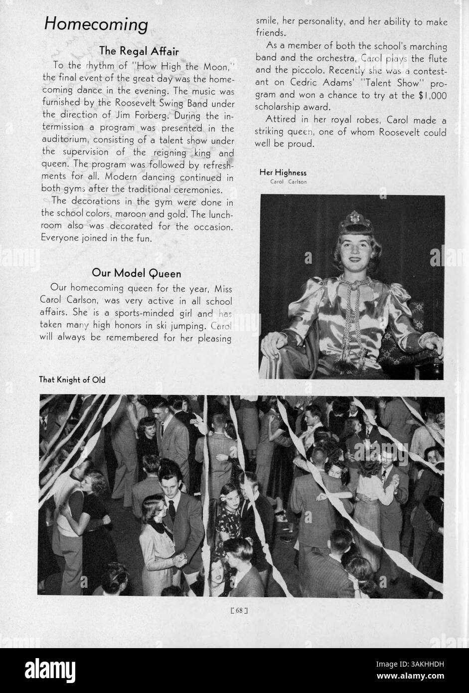 Sagamore, the 1949 edition of the Roosevelt Yearbook, is a historic ...