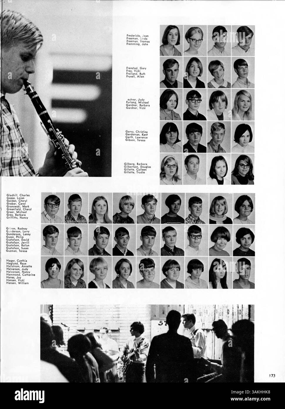 This high school yearbook from 1967 features detailed sections on ...
