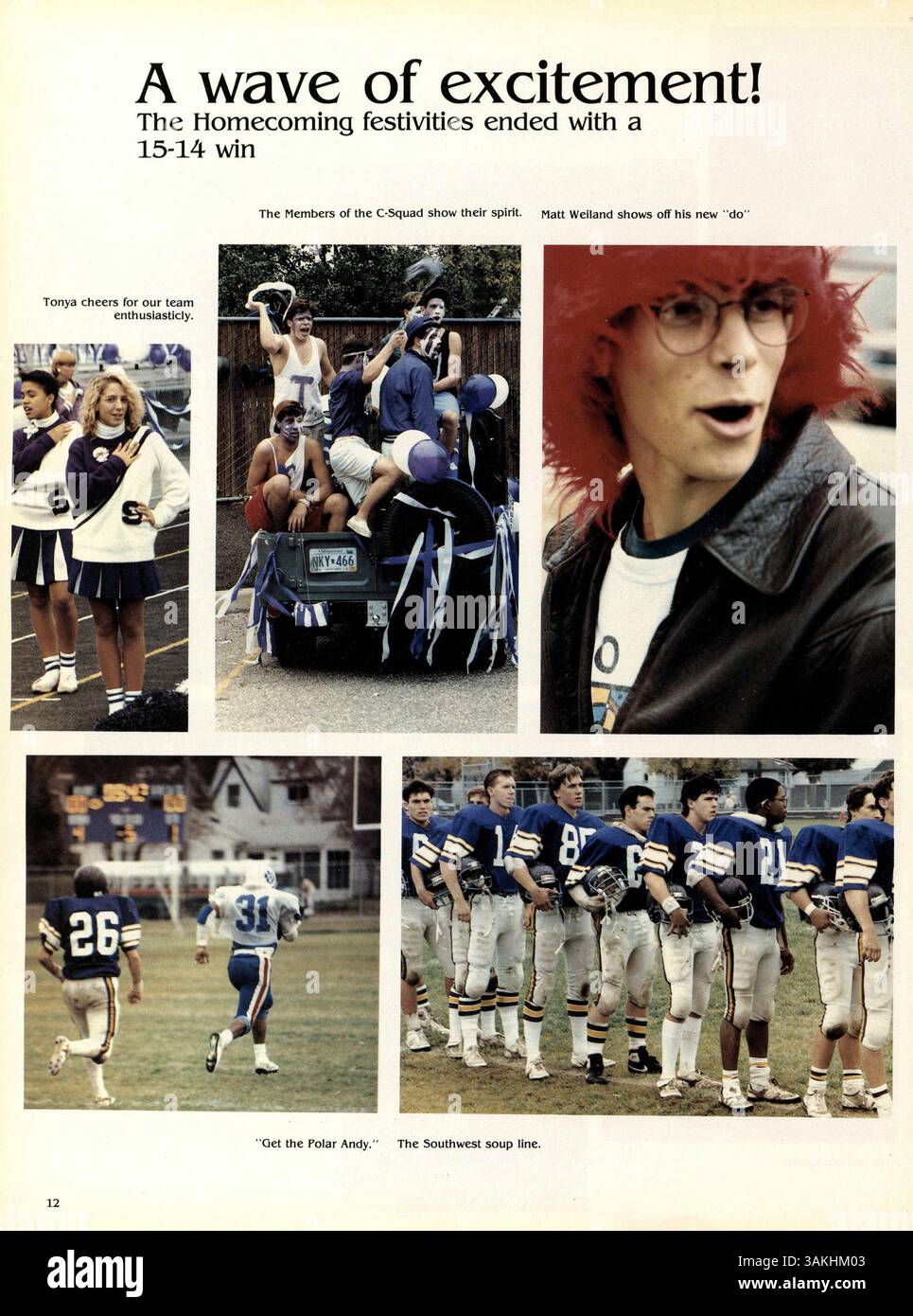 Documenting significant moments from the 1987 1988 school year hi-res ...