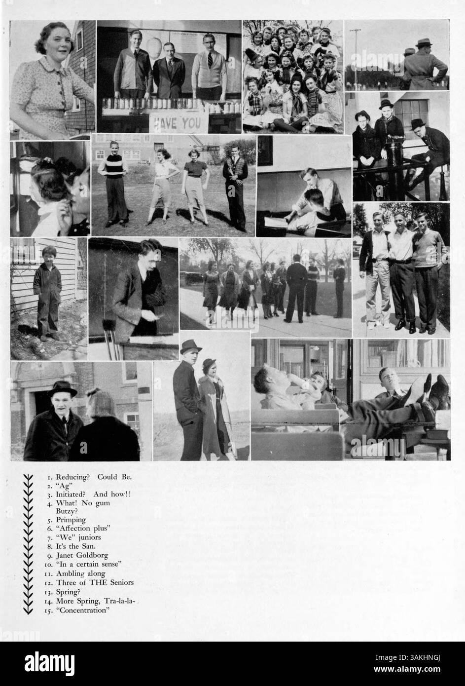 The 'Echoes' yearbook for 1939 captures the memories of Hopkins High ...
