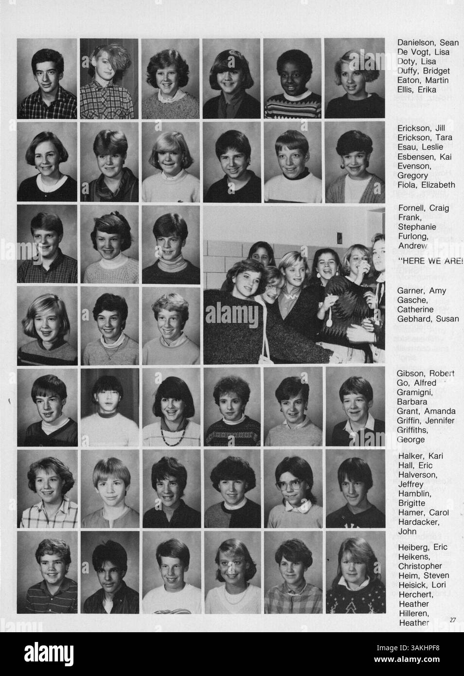 A team annual 1985 Black and White Stock Photos & Images - Alamy