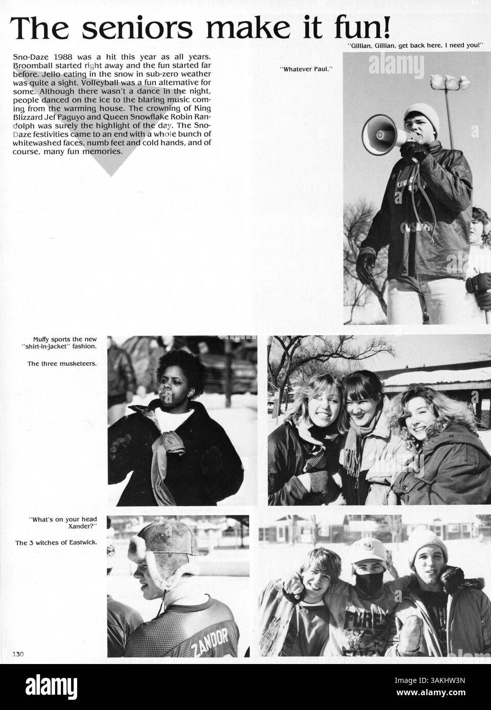 The 1988 '88 Aquarian Yearbook from Southwest High School documents the ...