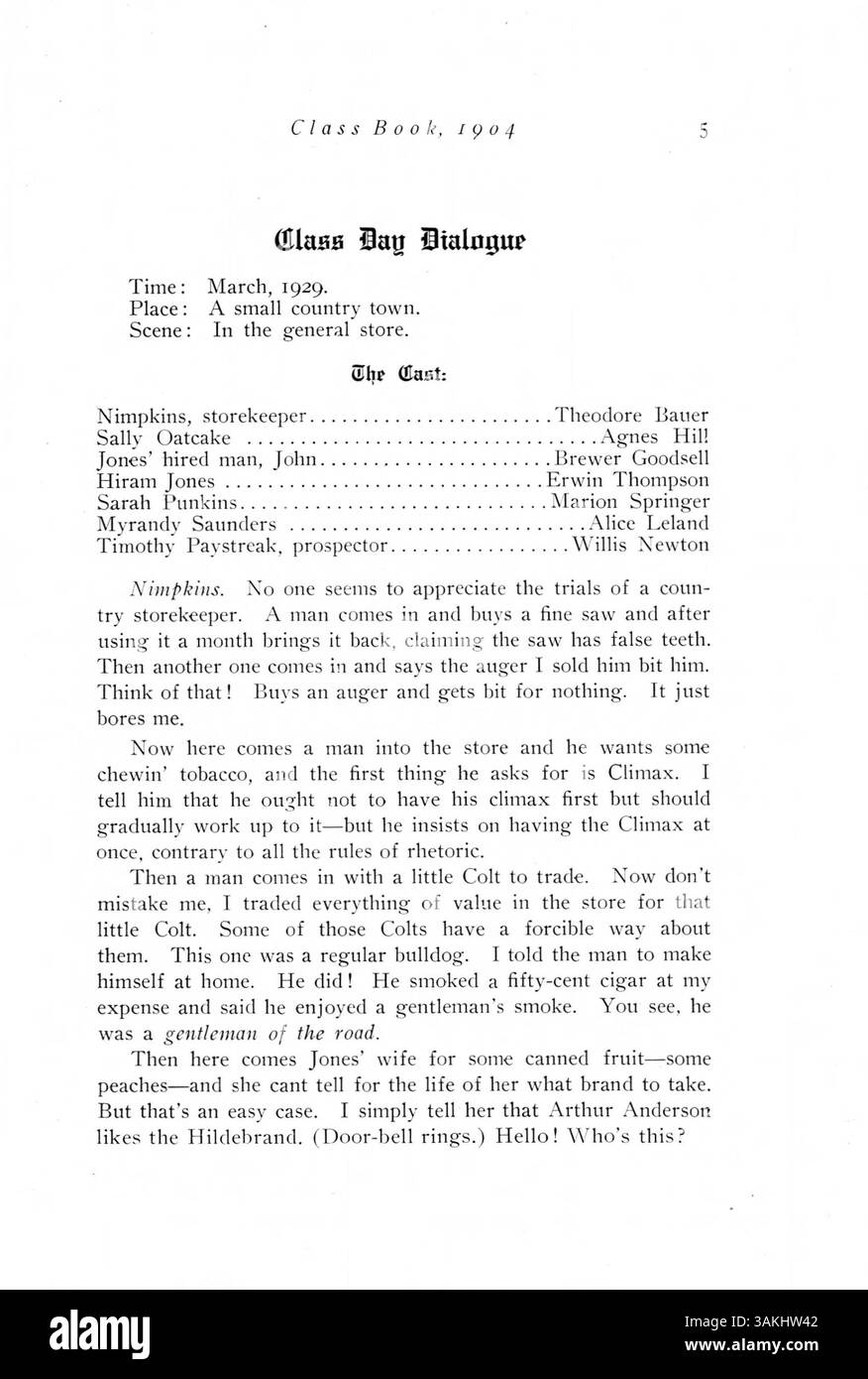 This 1904 South High yearbook includes records of students, teachers ...