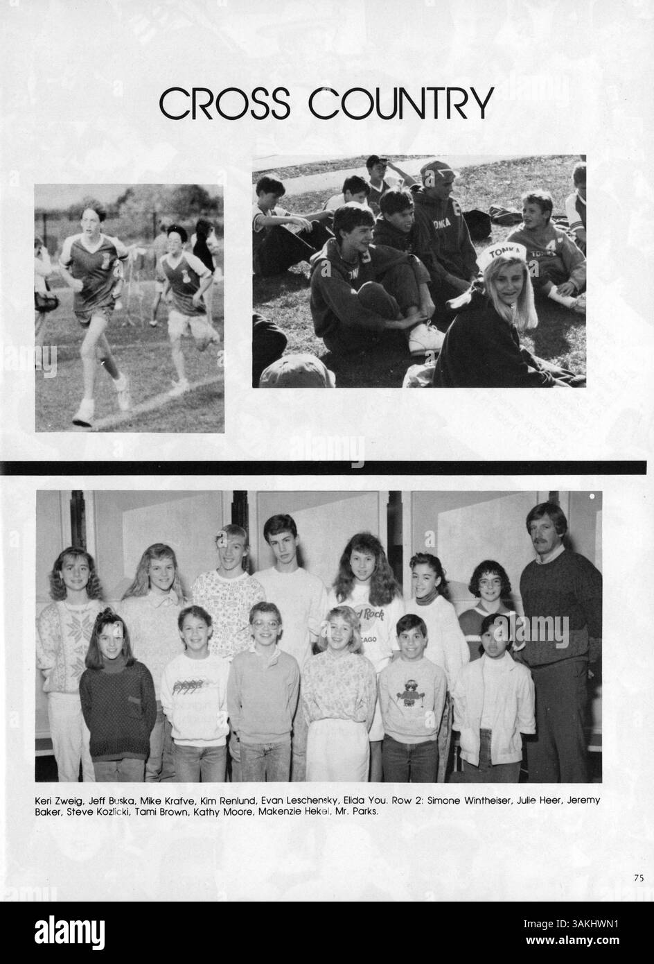 The 1988 yearbook of Minnetonka Junior High School captures the students, teachers, clubs ...