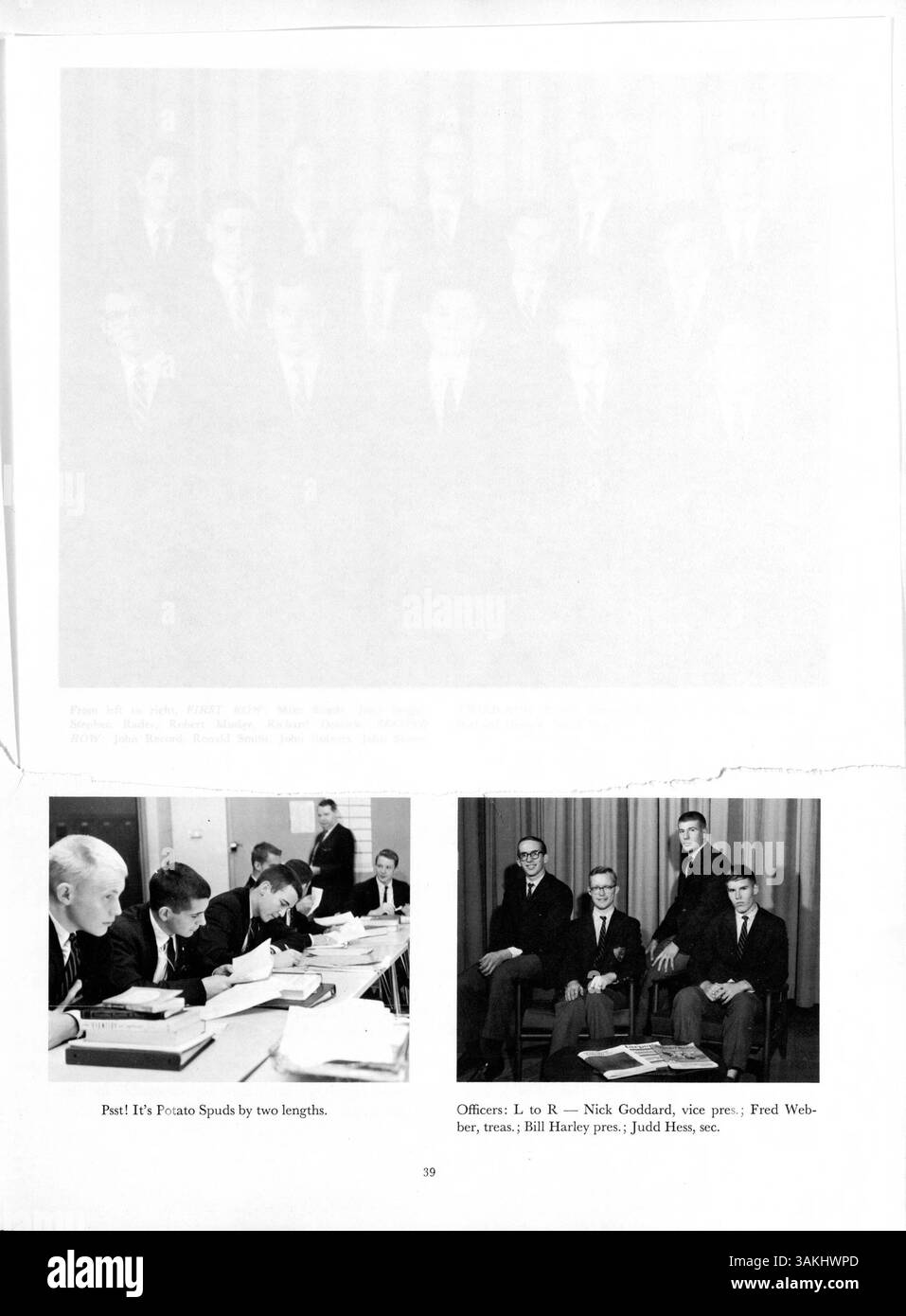 The 'Mustang' Yearbook of 1962 from Breck School documents the academic ...