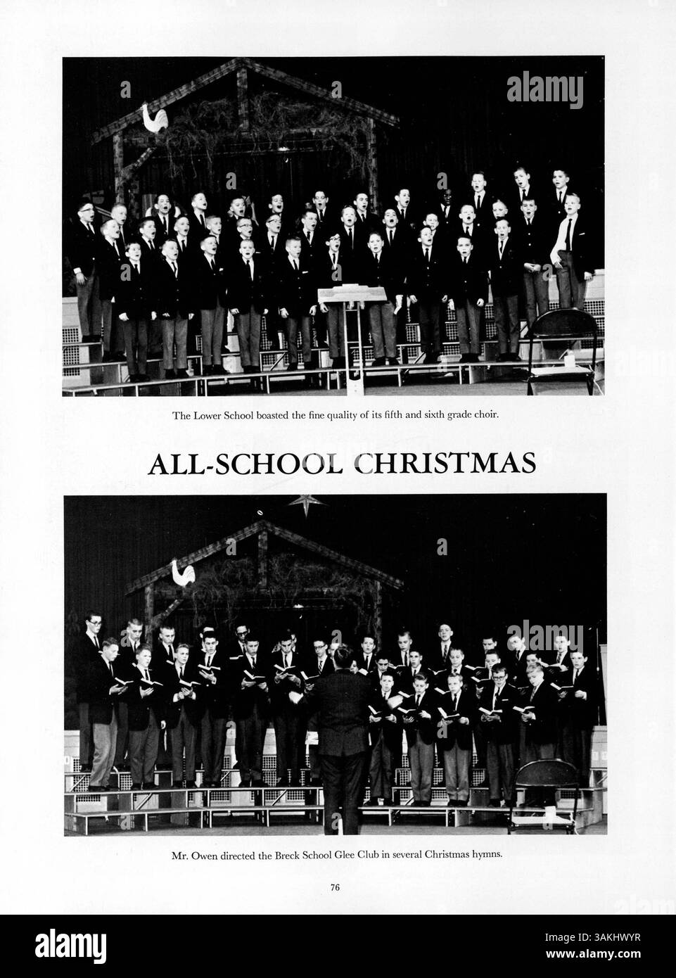 This edition of the 1962 Breck Mustang Yearbook highlights key events ...