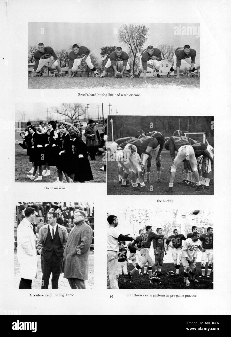 The 1962 Mustang yearbook at Breck High School records the key ...