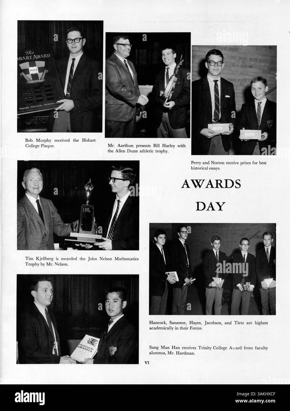 The 1962 'Mustang' Yearbook from Breck School captures the key events ...