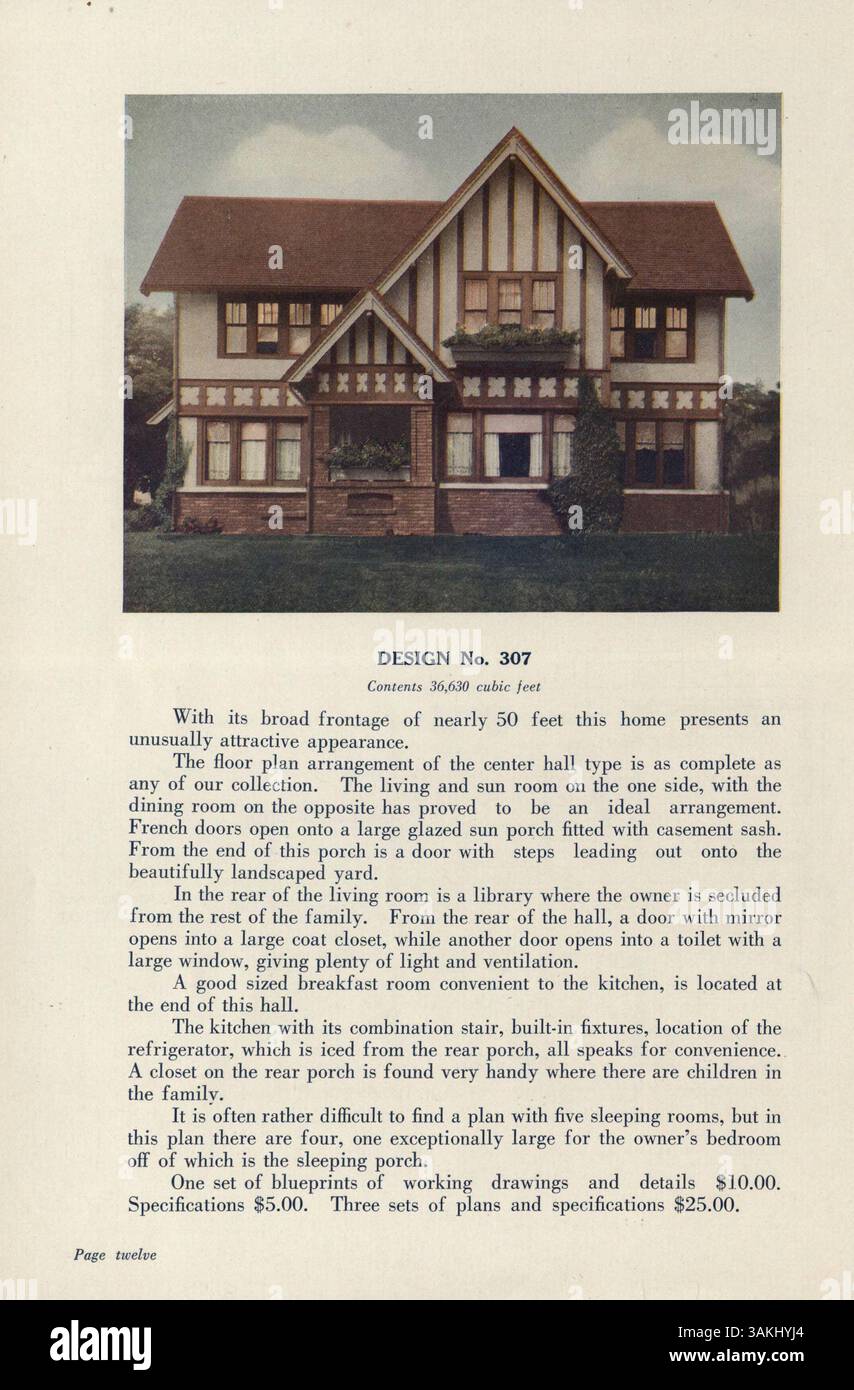 This catalog by architect J.W. Lindstrom features full-color house ...