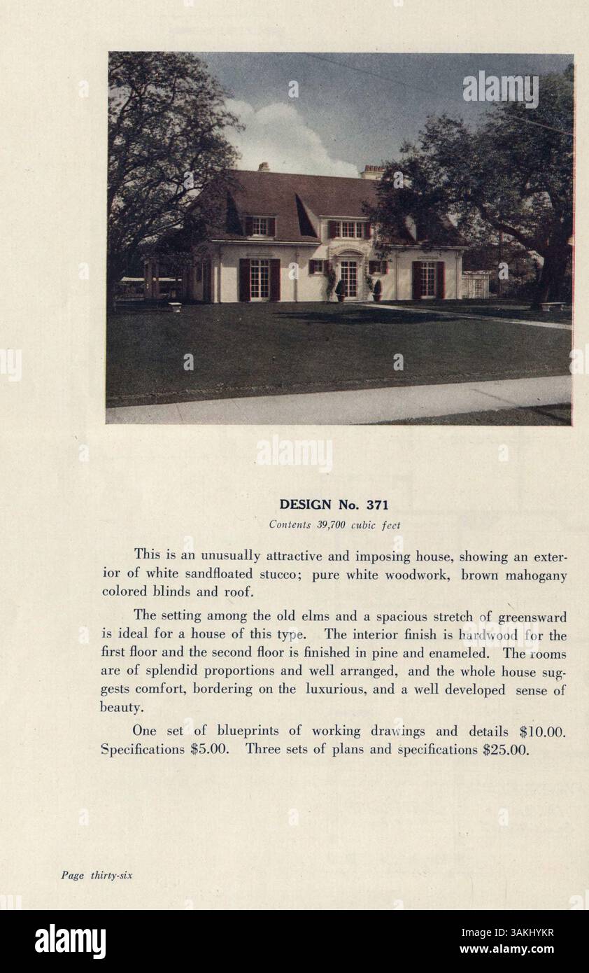 This catalog features full-color two-story house designs by J.W ...