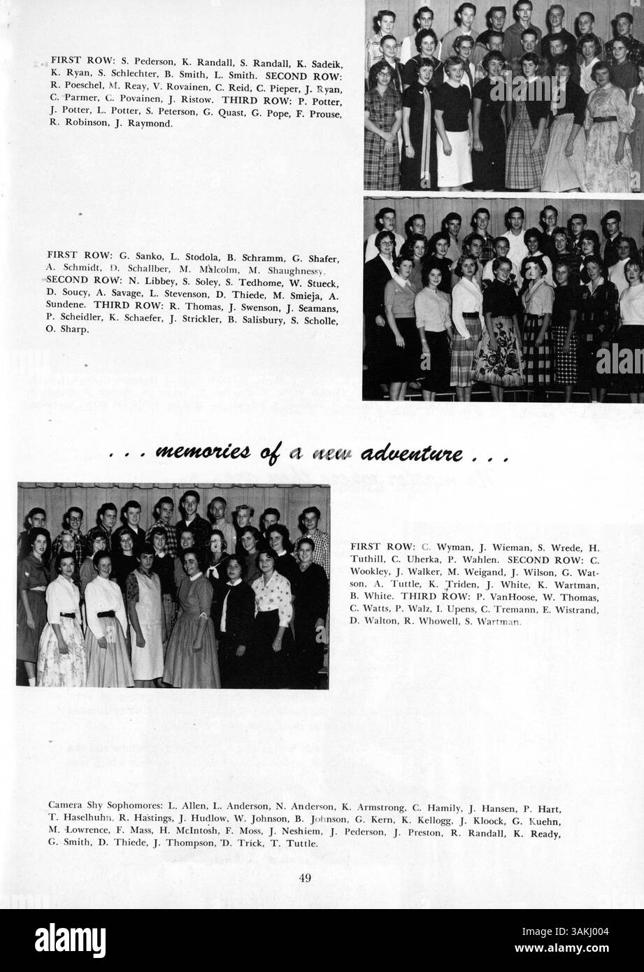 The 1959 Voyageur Yearbook at Minnetonka High showcases the school's ...