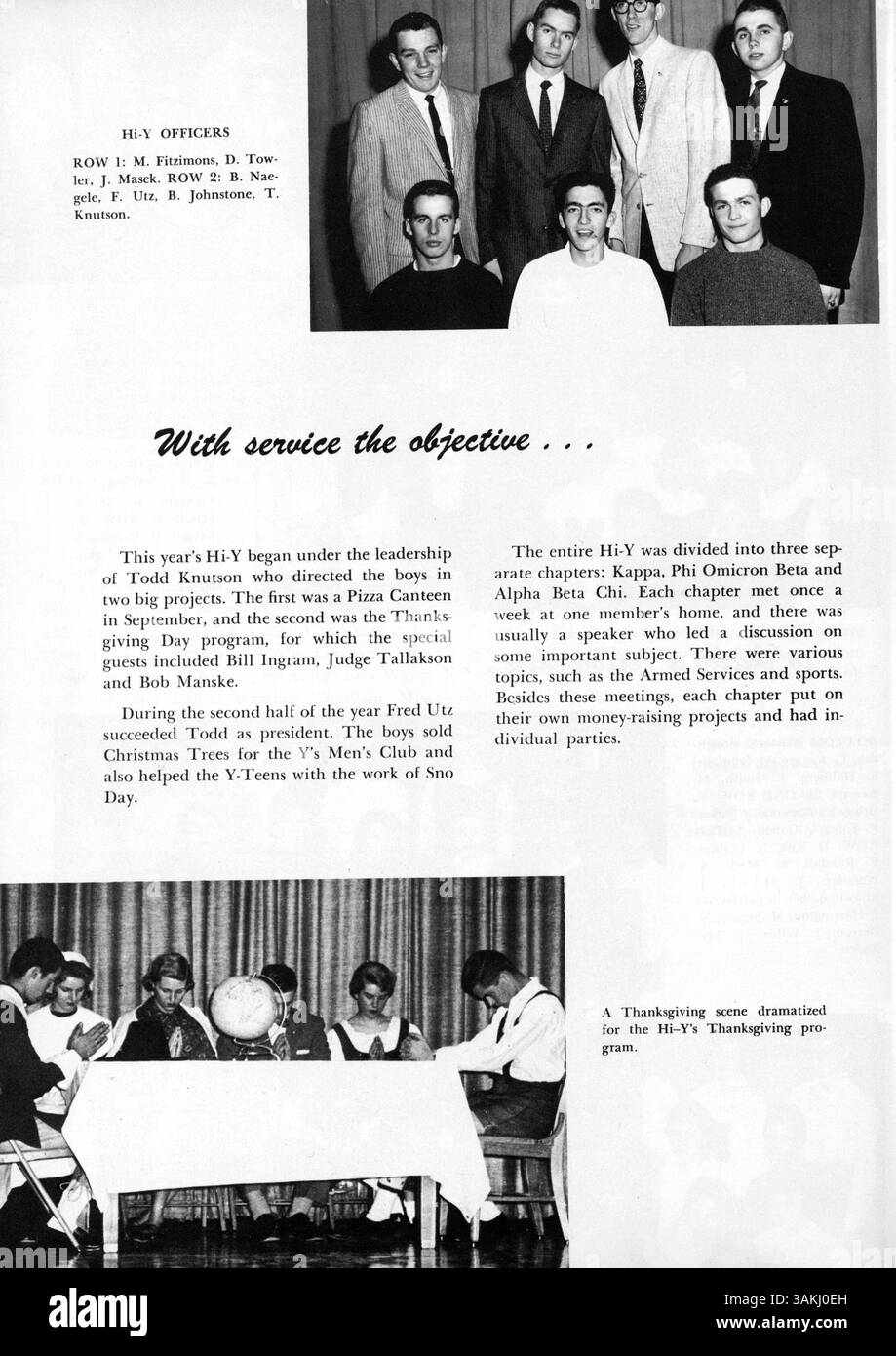 This 1959 Voyageur yearbook from Minnetonka High School highlights key ...