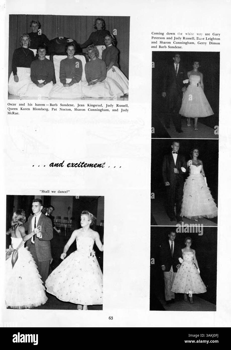 The 1959 Voyageur yearbook from Minnetonka High School captures the ...