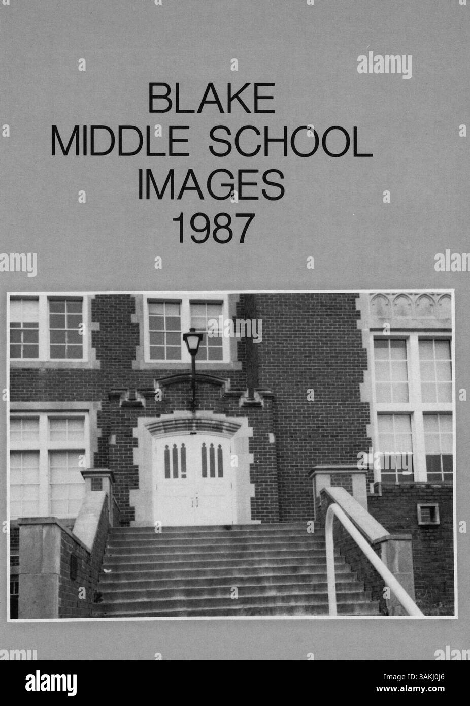 The 1987 Blake Middle School Yearbook highlights the events, students ...