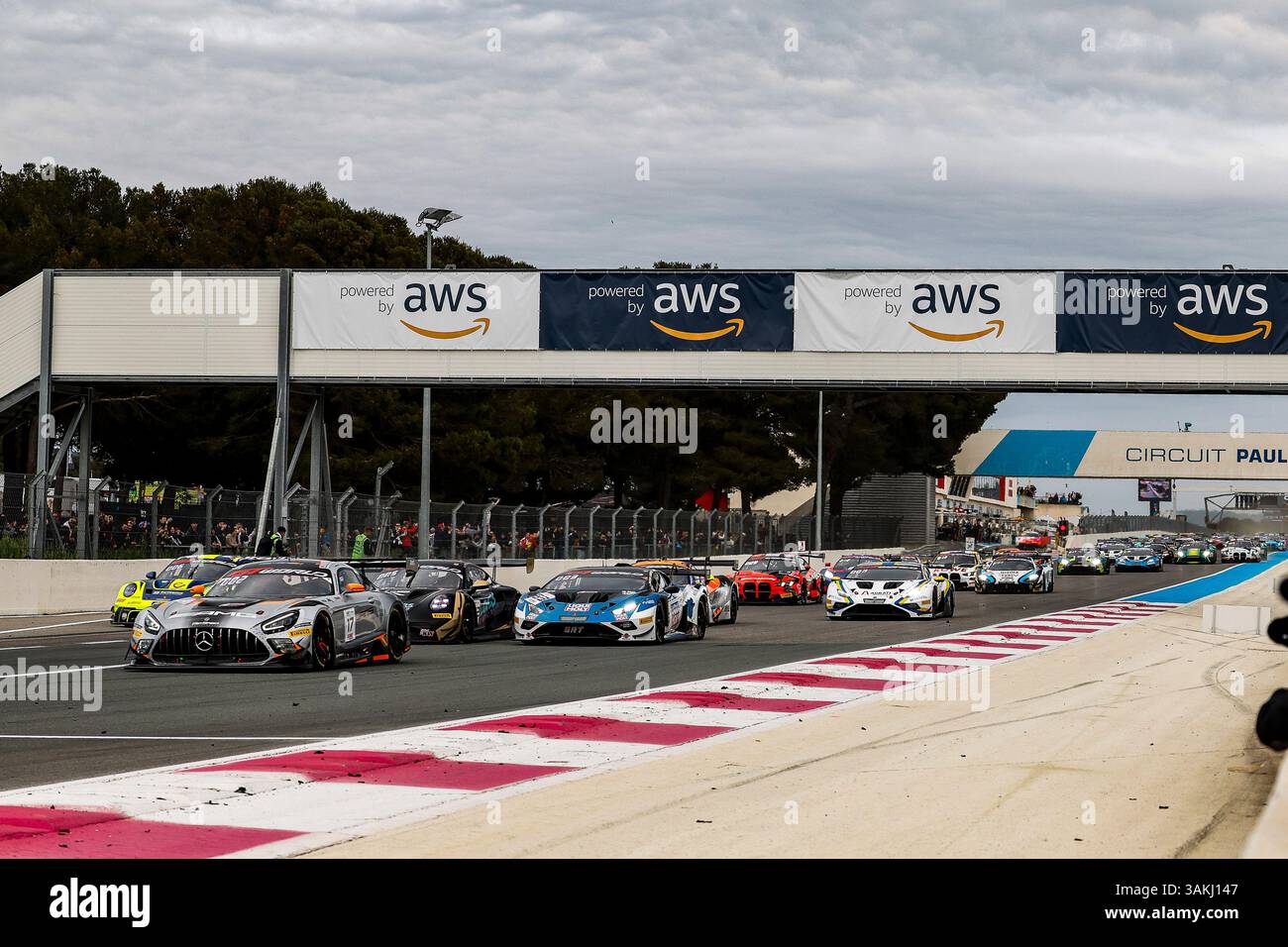 depart, start during the 6 Hours of Paul Ricard 2025, 1st round of the ...