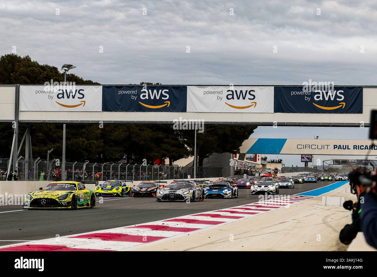 depart, start during the 6 Hours of Paul Ricard 2025, 1st round of the ...