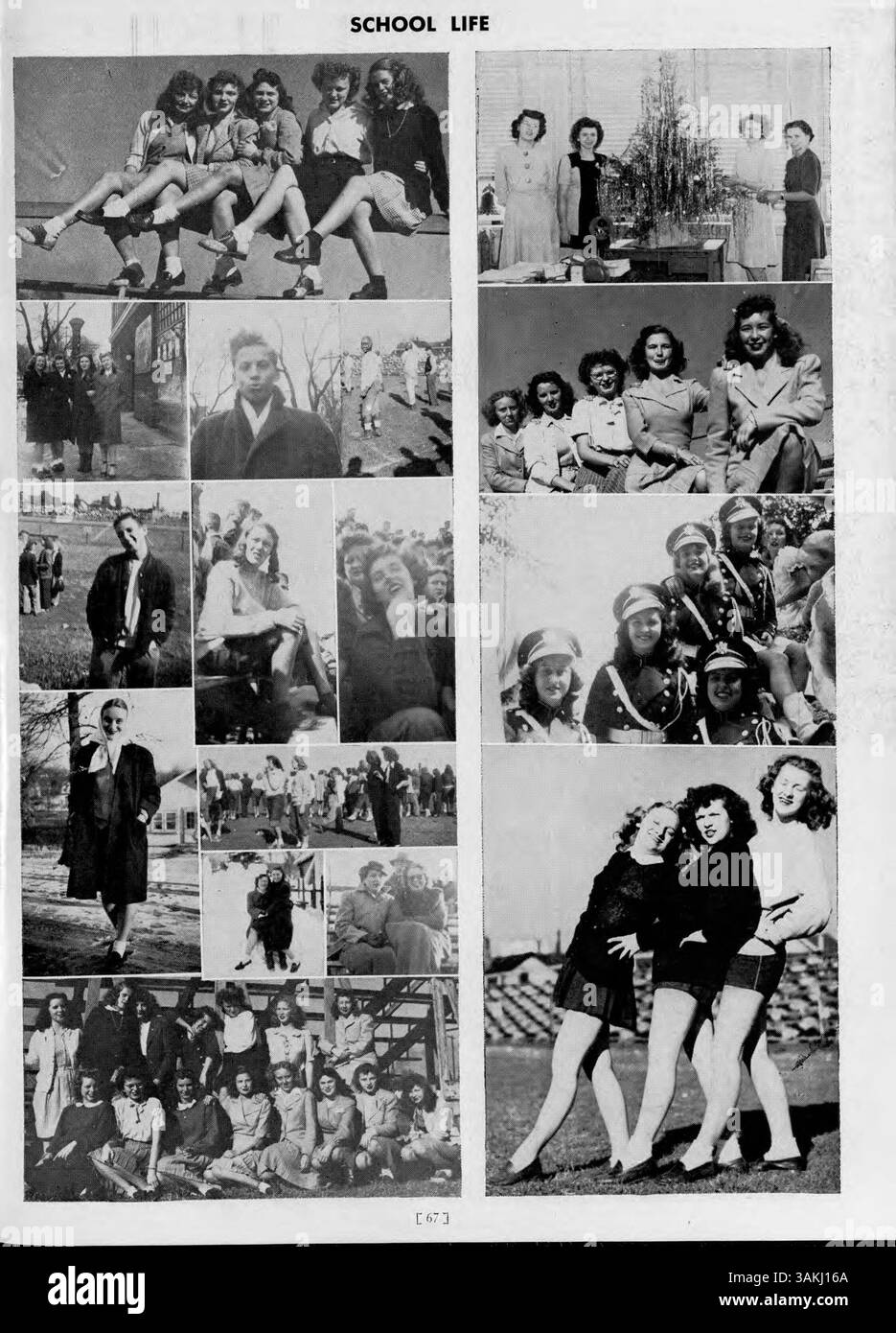 The 1946 edition of the Tiger yearbook from South High captures the school year’s events ...