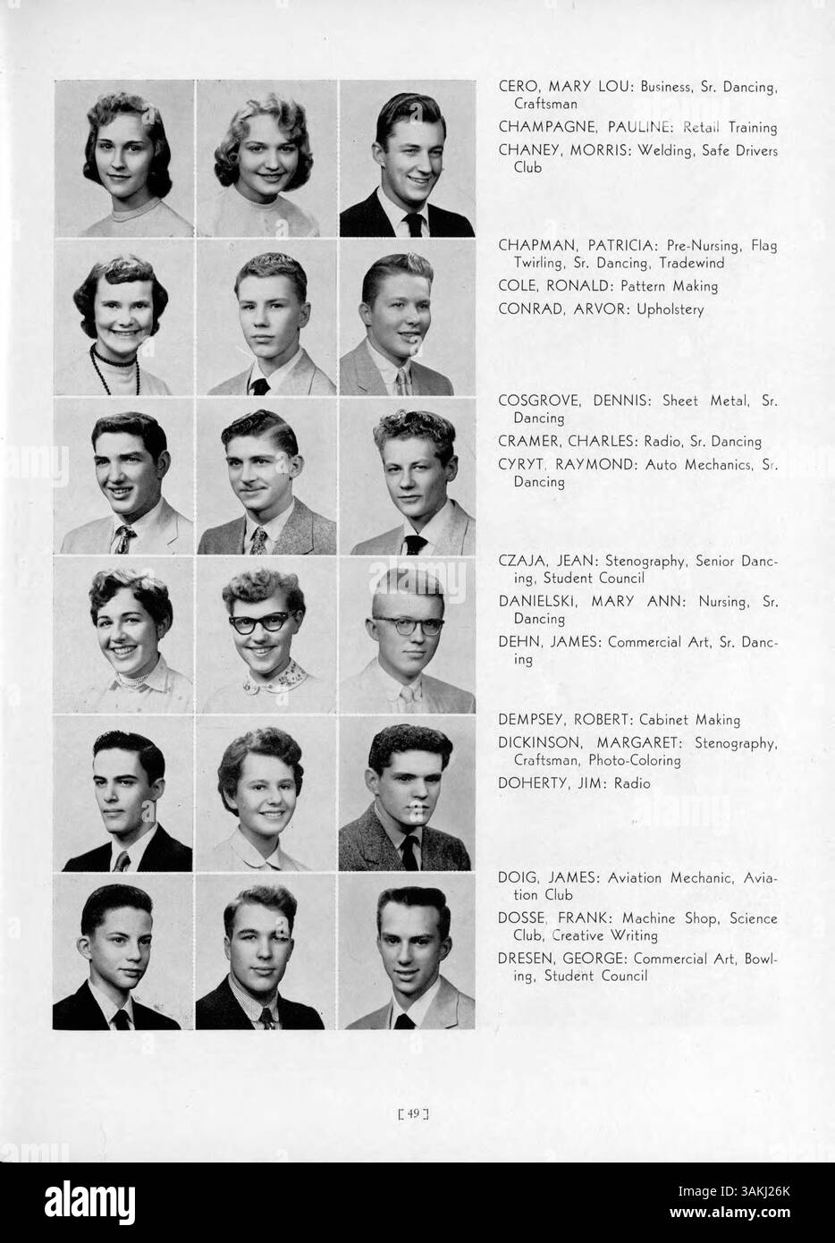 The 1955 Tradewind Yearbook highlights the achievements of students ...