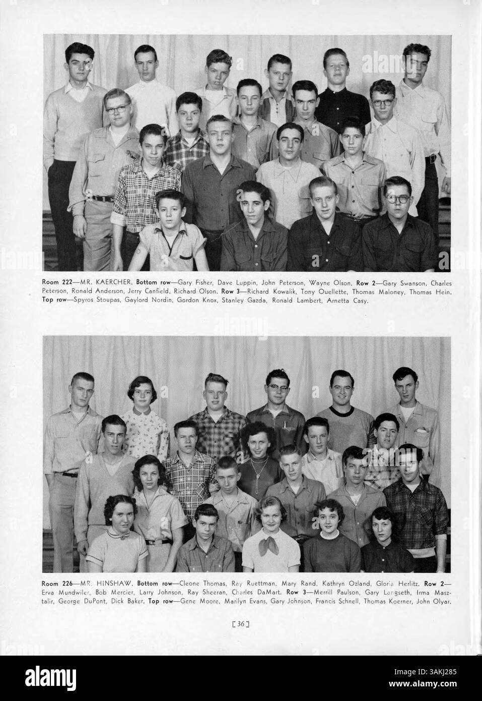 Documenting the 1954-1955 school year, this yearbook features school ...