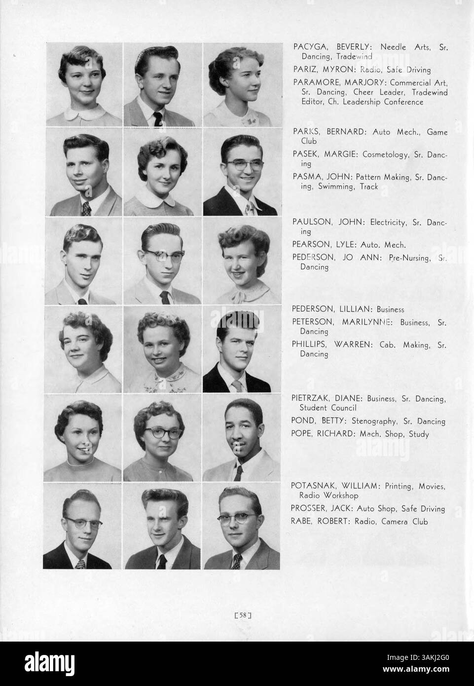 The 1955 Tradewind Vocational Yearbook documents the 1954-1955 school ...