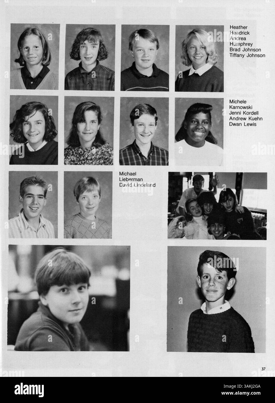 The 1987 Blake Middle School Yearbook captures the essence of the 1986 ...