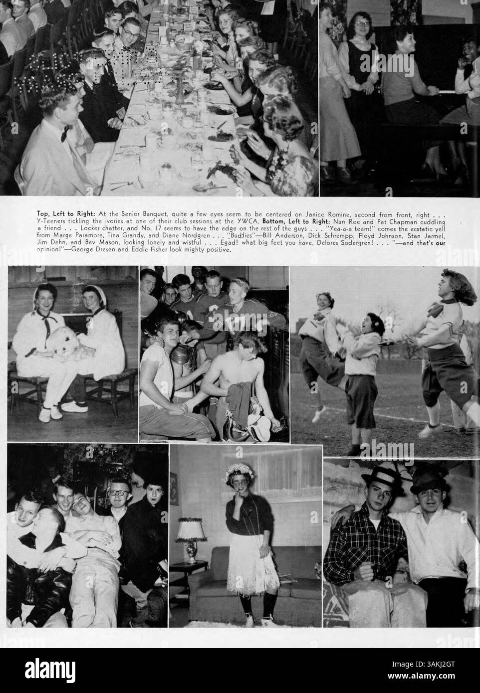 The 1955 Tradewind Yearbook documents the 1954-1955 school year ...