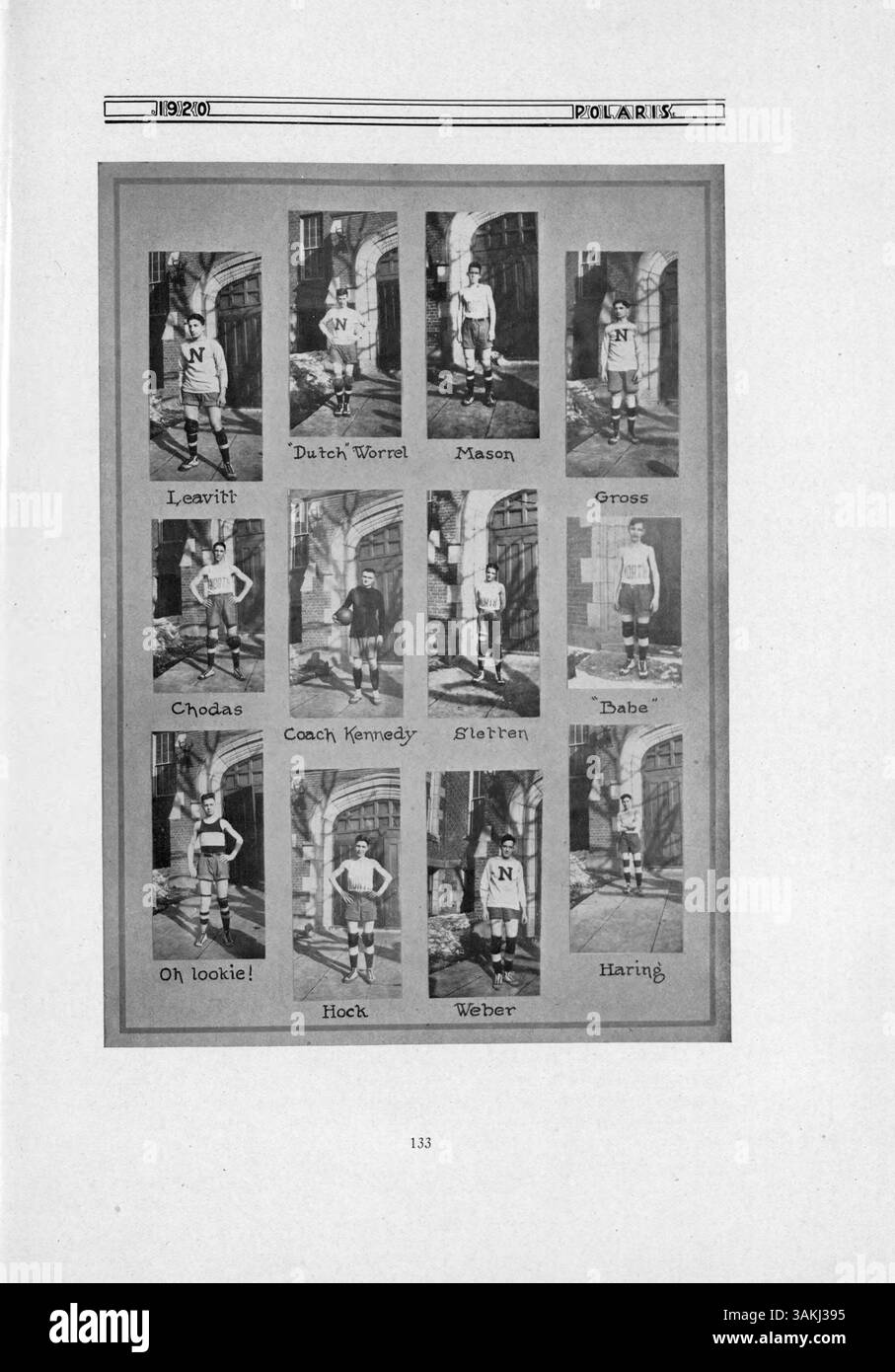 This 1920 yearbook from North High showcases the key events and people ...