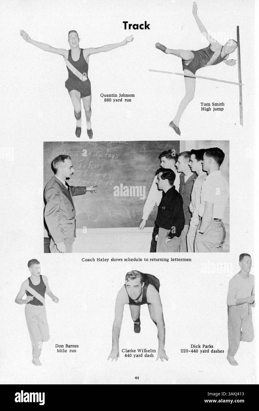 The 1953 'Voyageur' yearbook from Minnetonka High School captures the ...