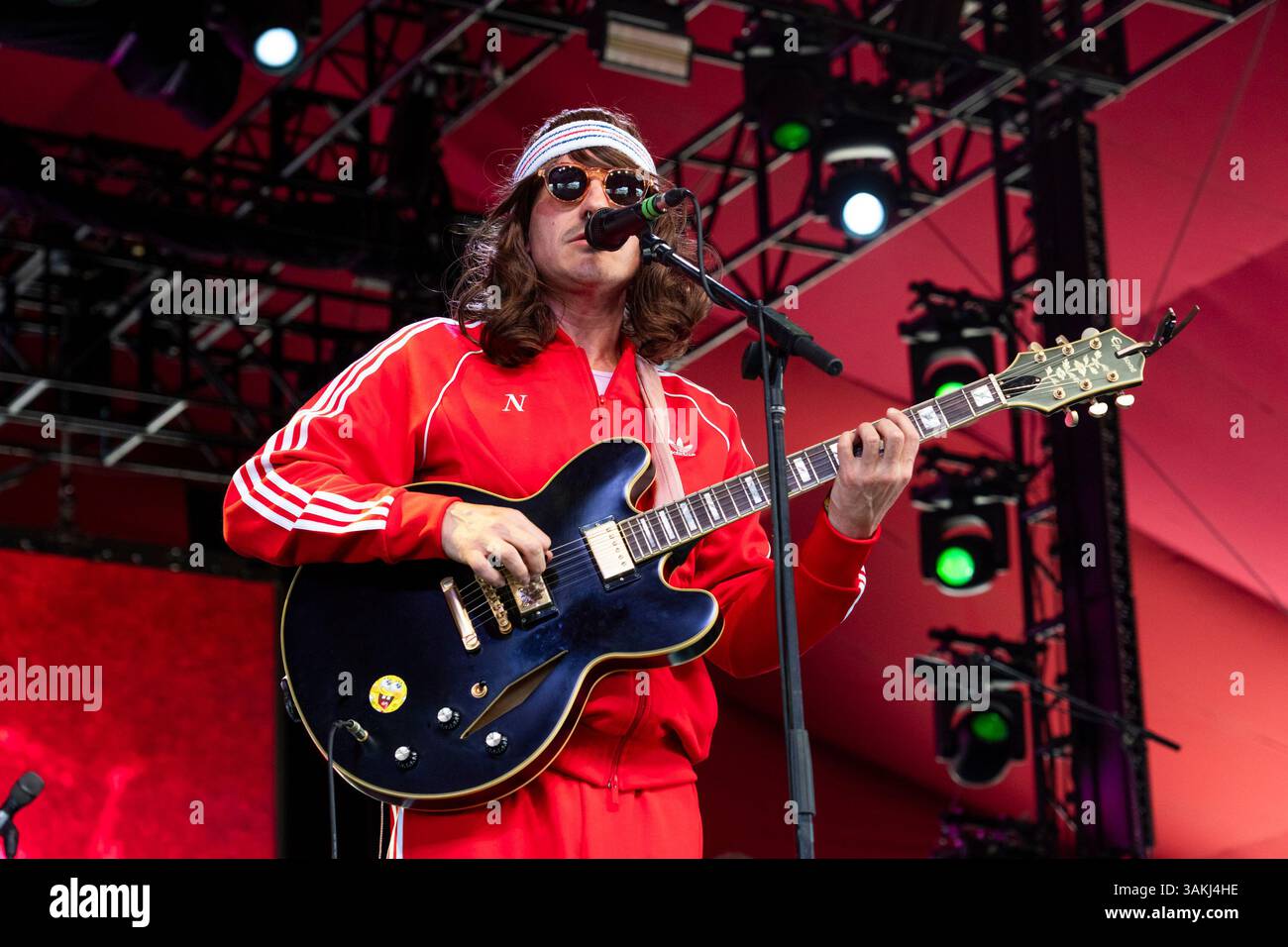Medium Build performs during the first weekend of the Coachella Valley ...