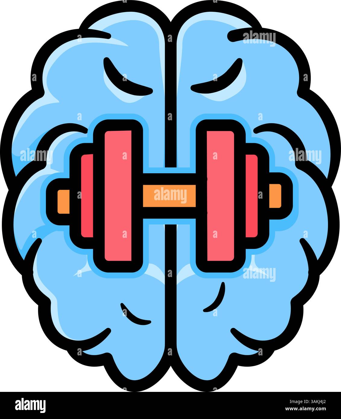 Mental fitness motivation Stock Vector Images - Alamy