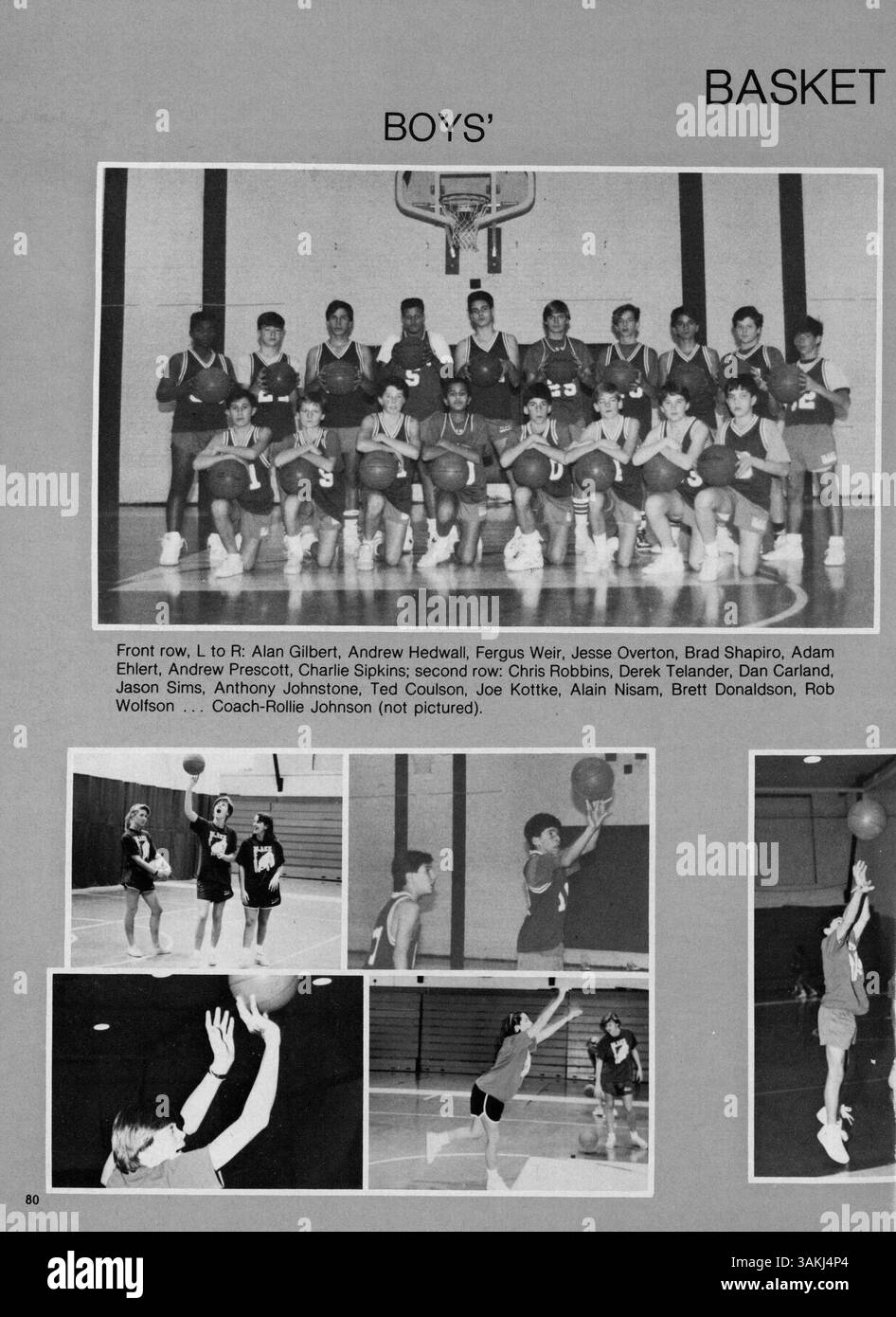 Blake Middle School’s 1987 yearbook documents key moments of the school ...