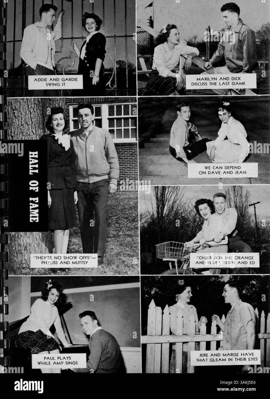 This yearbook from Washburn High School documents the student ...