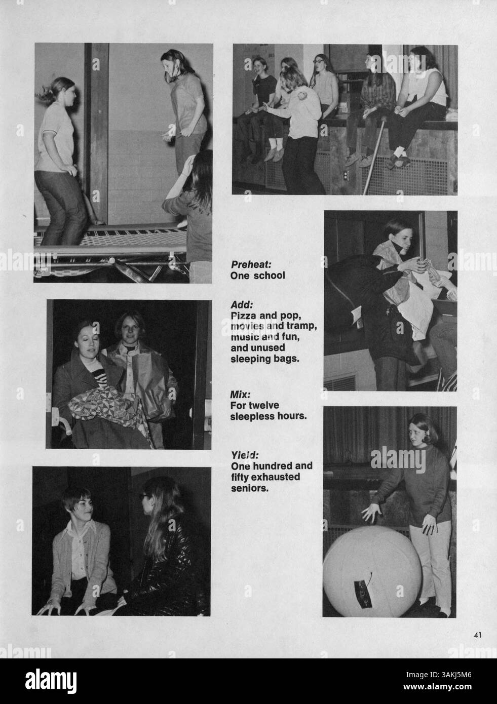 This 1970 high school yearbook, titled 'Kaleidoscope,' documents the ...