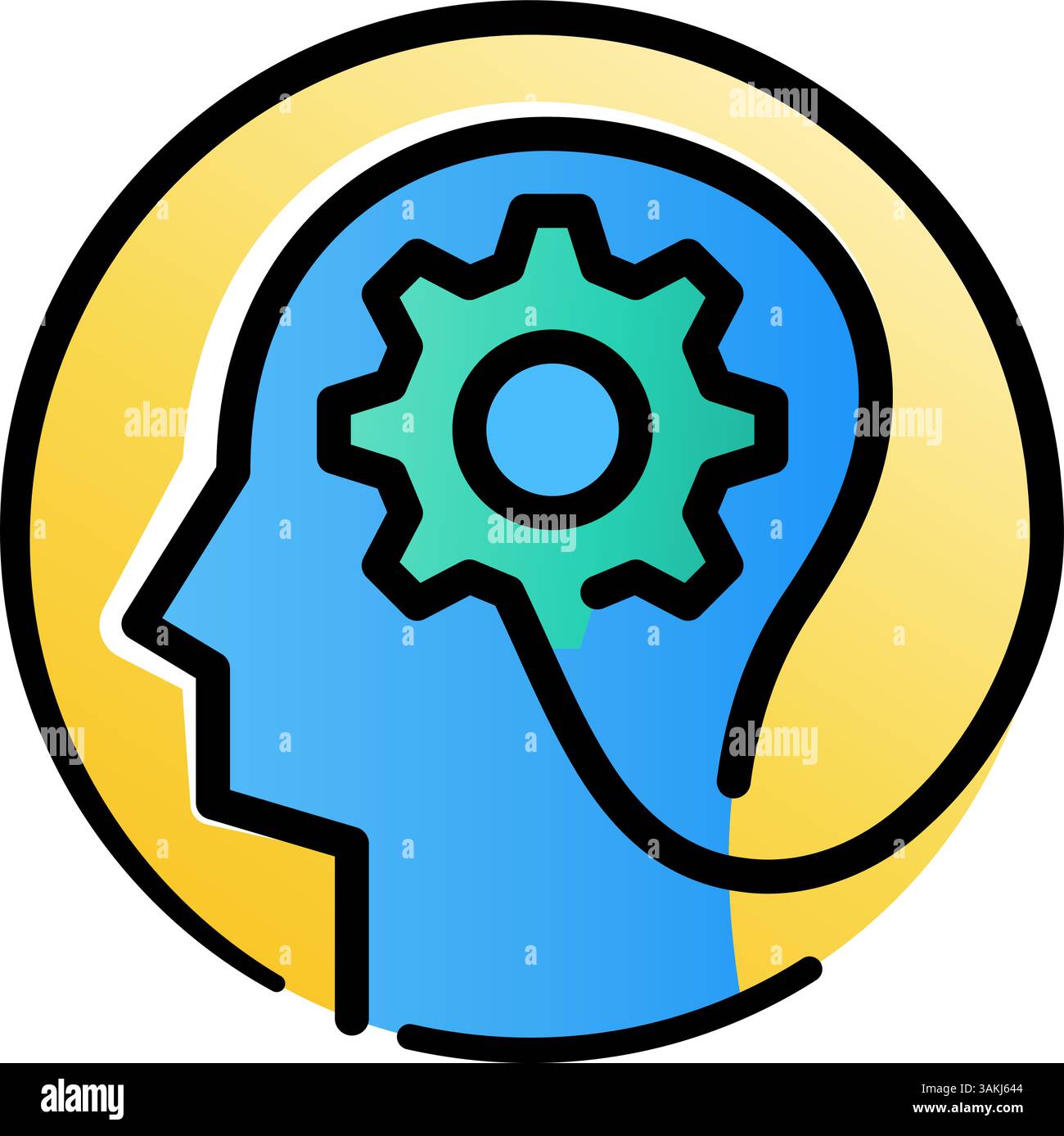 Cogwheel logo Cut Out Stock Images & Pictures - Alamy
