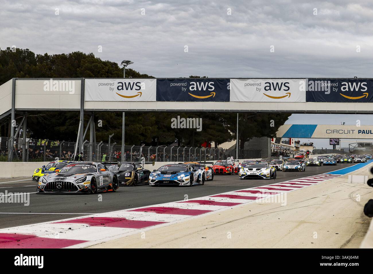 depart, start during the 6 Hours of Paul Ricard 2025, 1st round of the ...