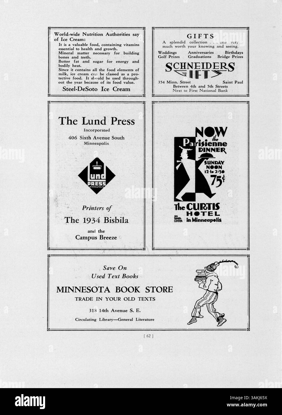 This 1934 high school yearbook, Bisbila, reflects the events and ...