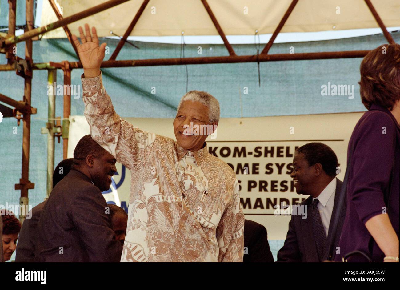 NELSON ROLIHLAHLA MANDELA (July 18, 1918 - December 5, 2013), 95, world ...