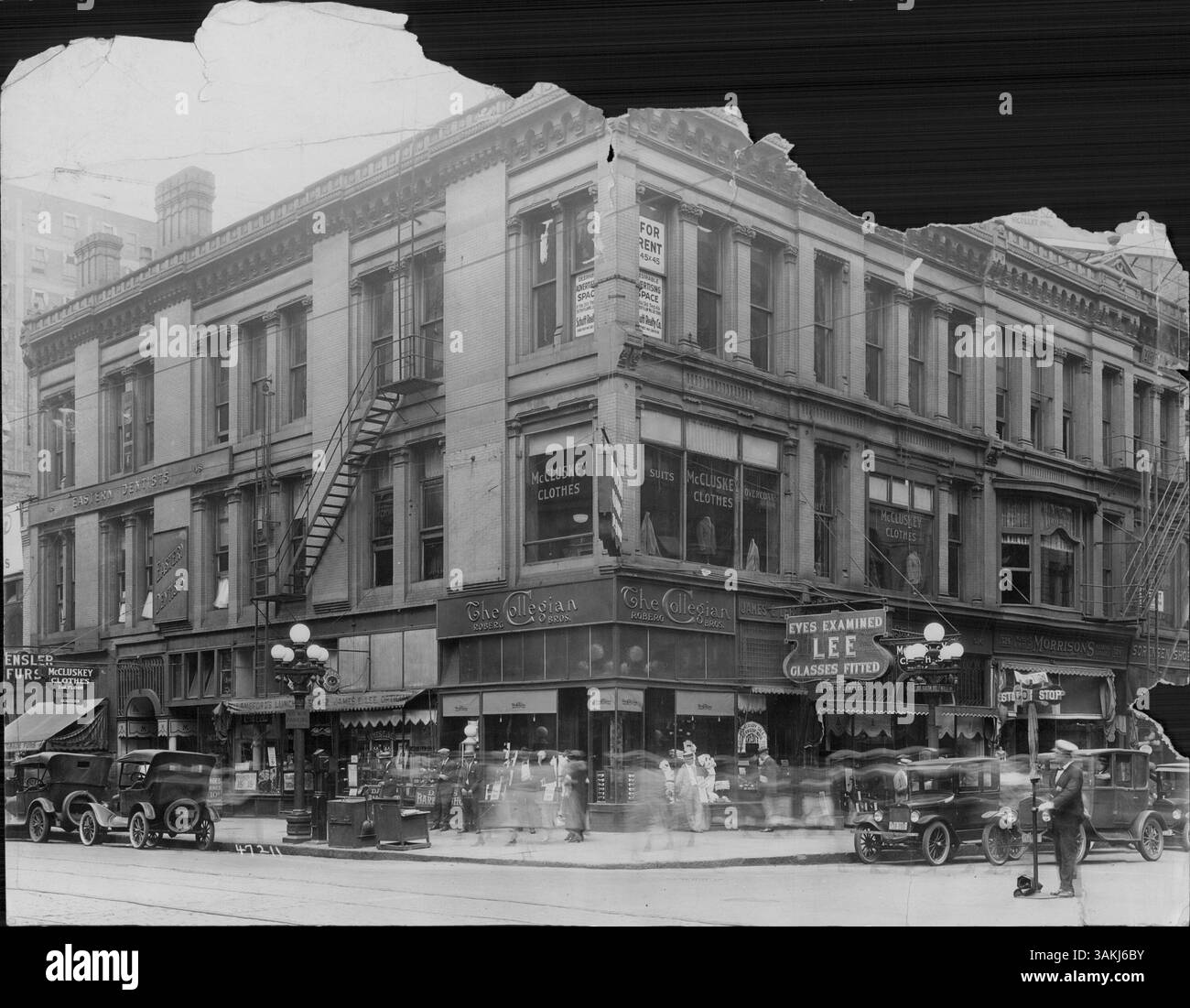 A photograph of the Bond Clothing Company Store, captured for the ...