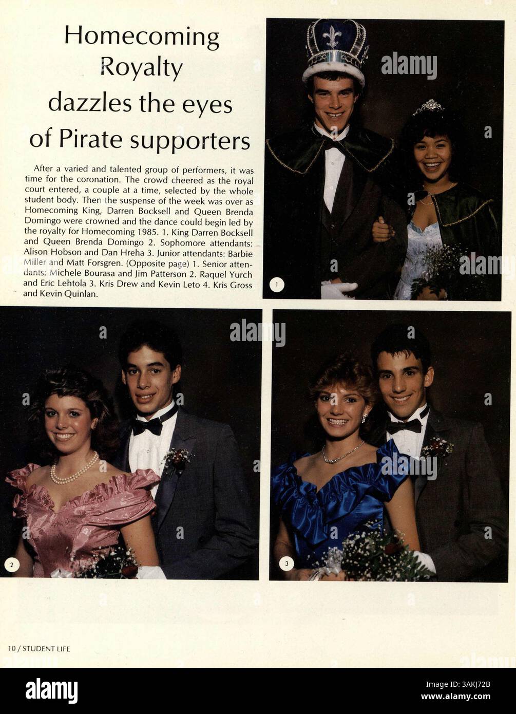 The 'Nineteen Eighty Six Pirate' yearbook from Park Center High ...