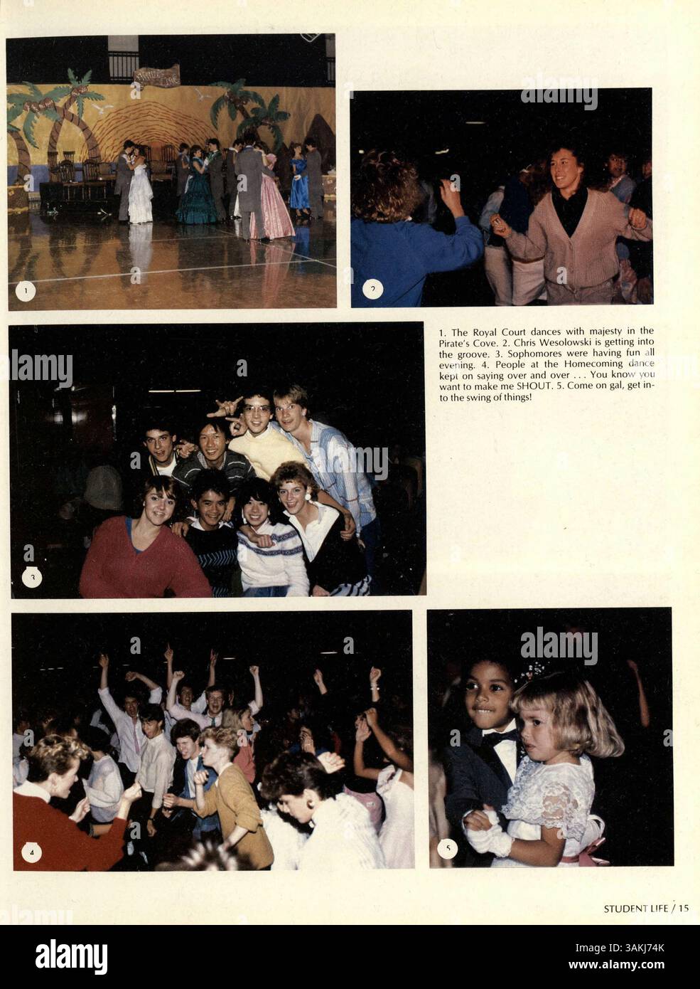 This yearbook from the 1985-1986 school year captures Park Center High ...