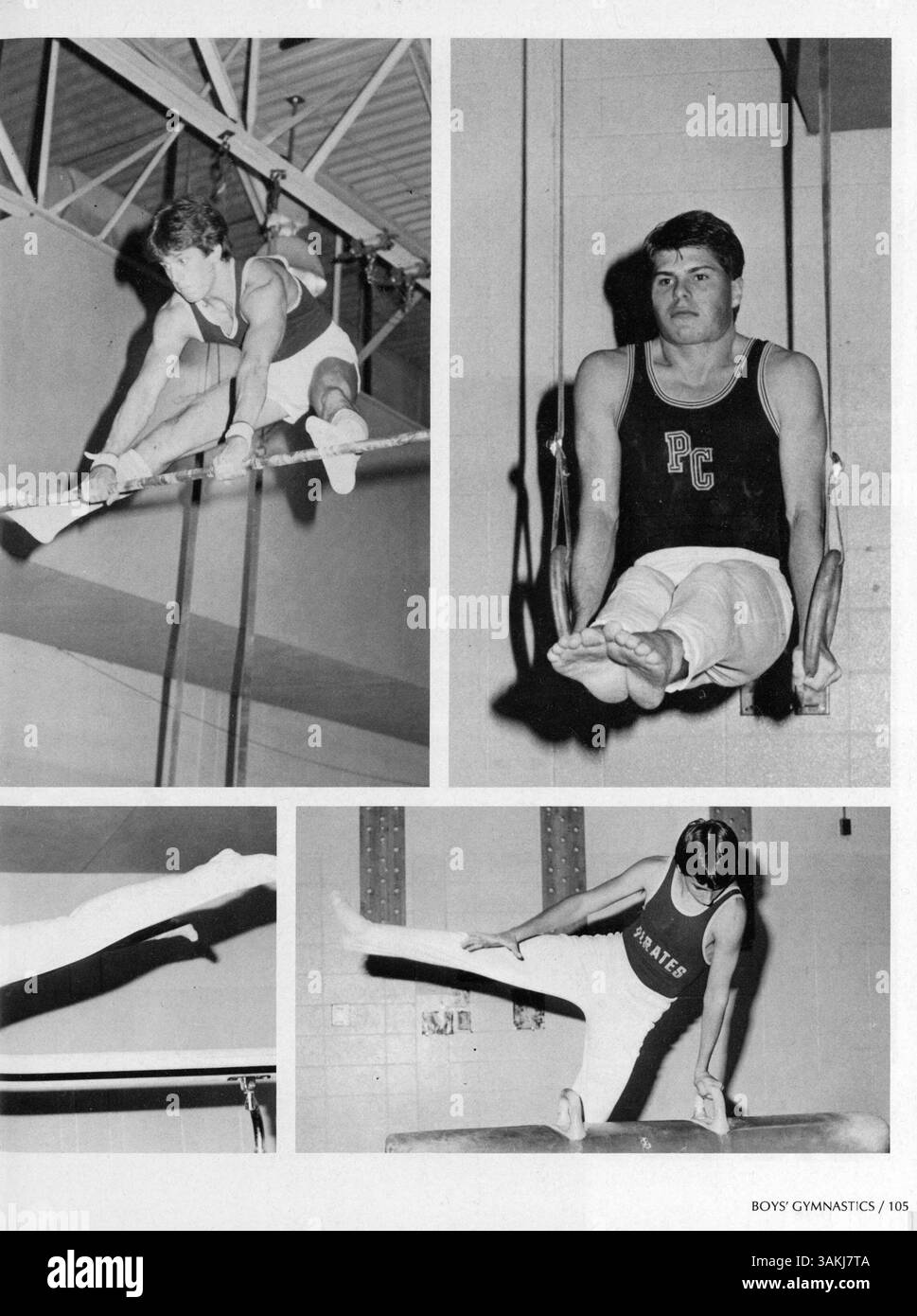 The 'Nineteen Eighty Six Pirate' yearbook from Park Center High ...