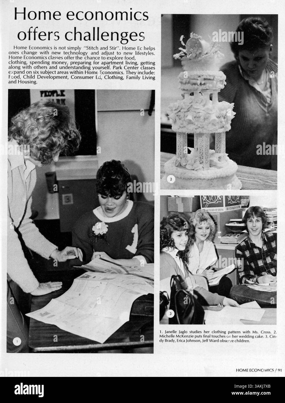 This 1986 'Pirate' yearbook from Park Center High School documents the ...