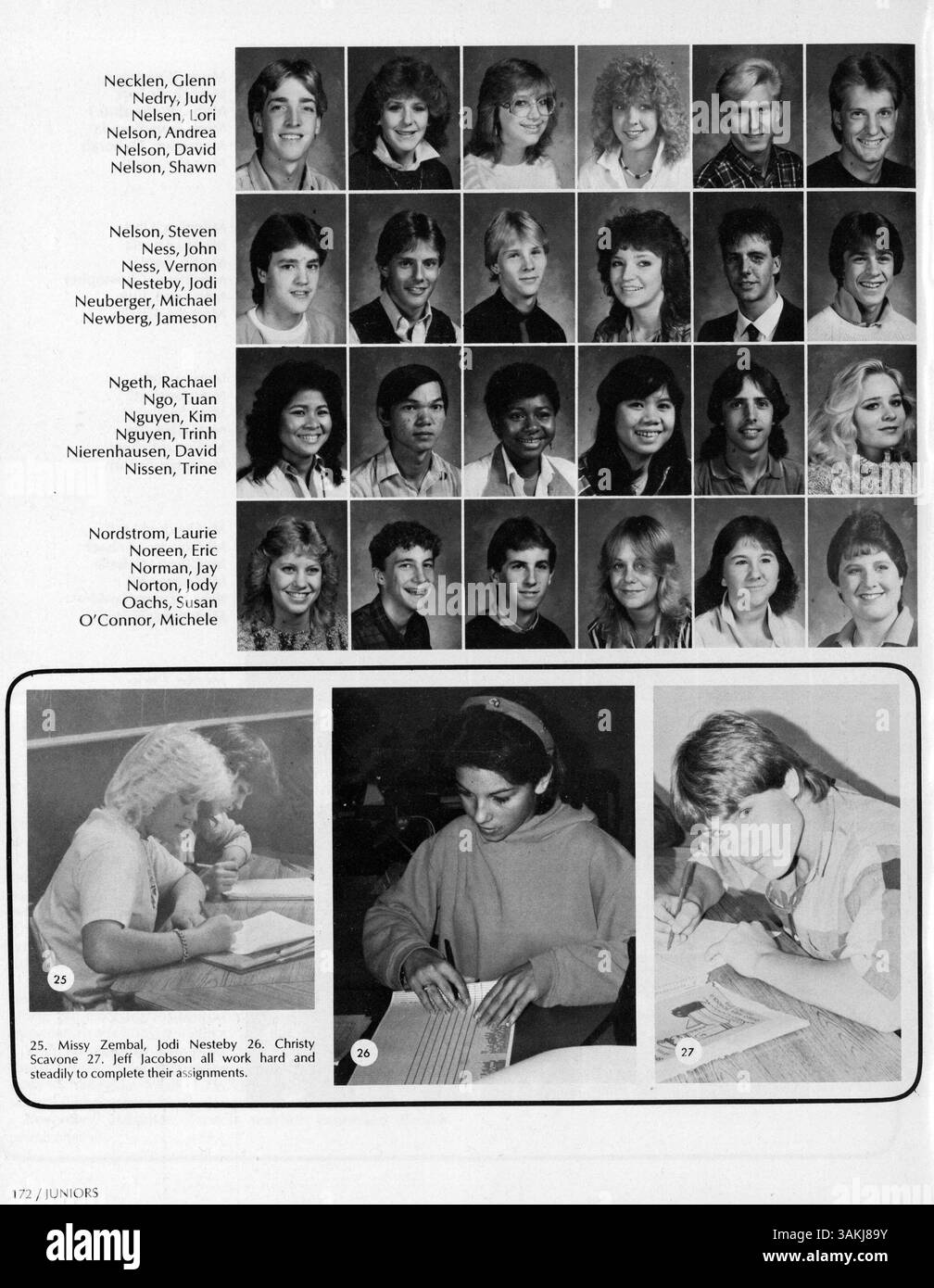 This high school yearbook from 1986 details the significant events of ...