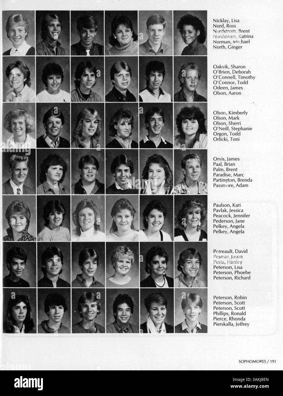 The 1986 Park Center High School yearbook showcases the school's achievements in academics ...