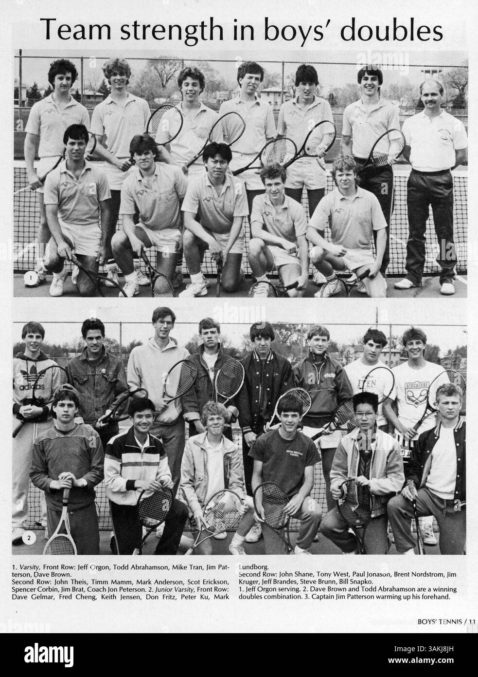 The 1986 Park Center High School yearbook highlights the achievements ...