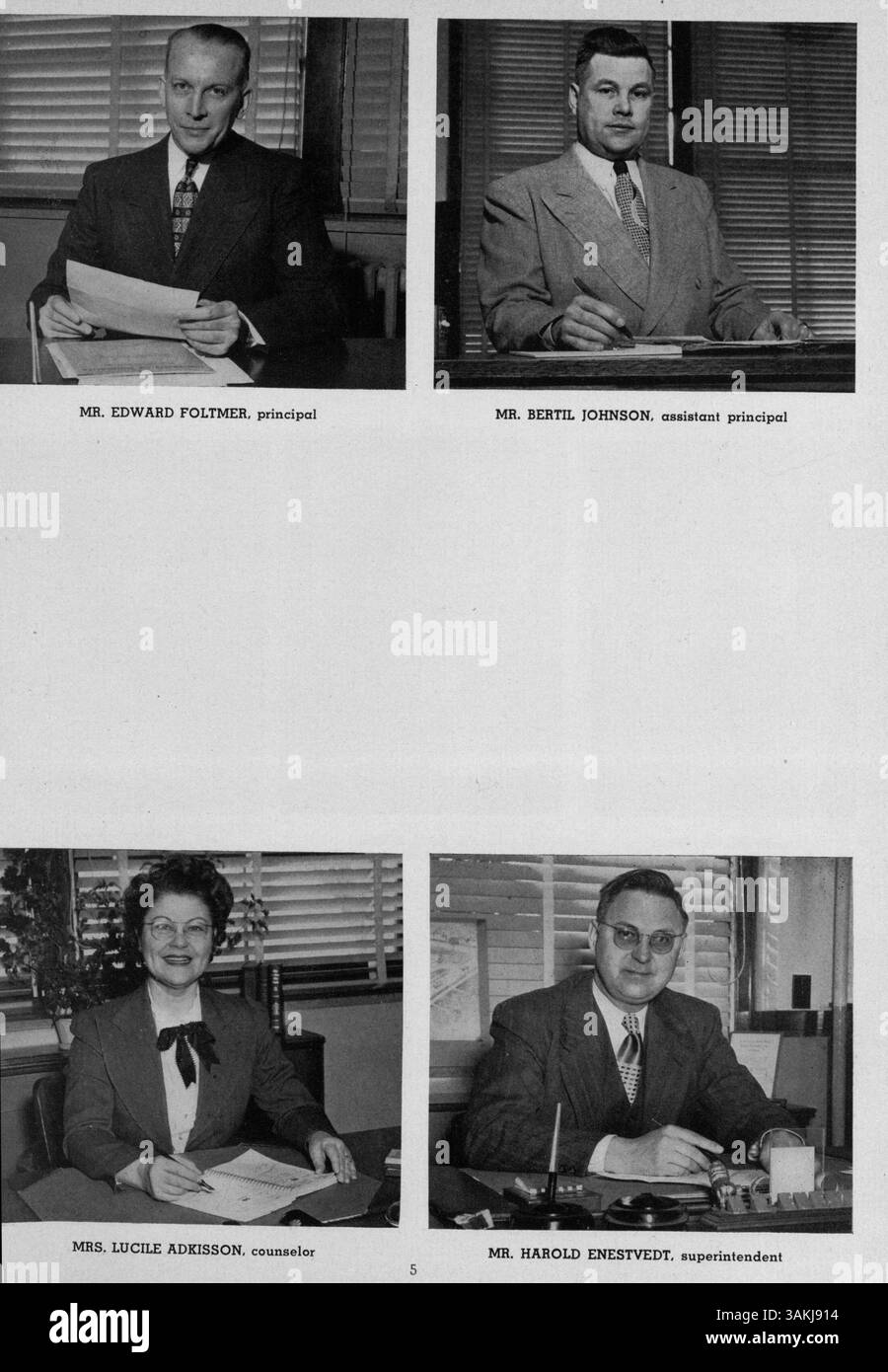 The 'Echowan 50' yearbook from St. Louis Park High School provides a ...